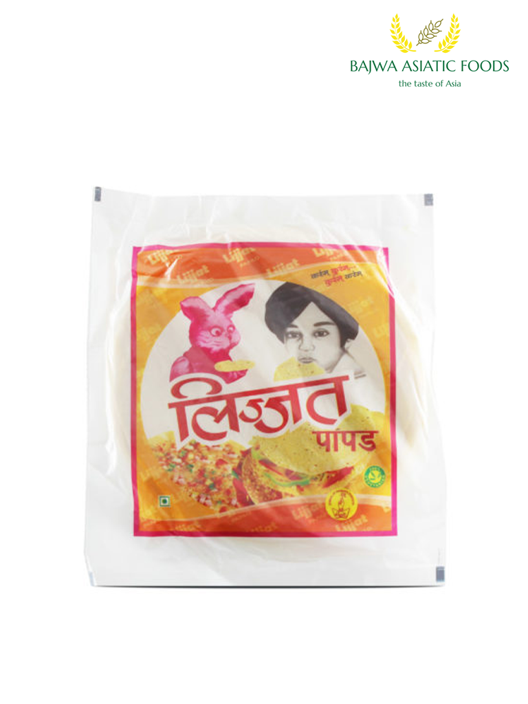 Lijjat Plain Papad 200g
